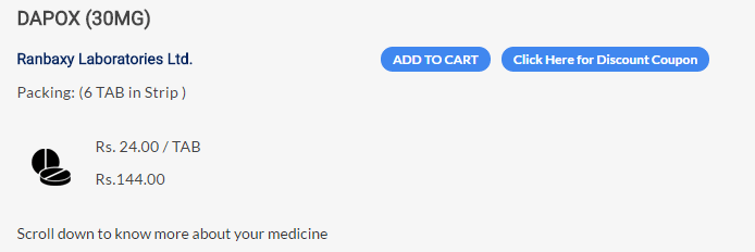 Dapox Dapoxetine Review: Reliable and Trustworthy Dapoxetine Drug from ...