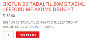 Tadalafil Big Fun 36 Review: Failing to Prove Its Efficacy